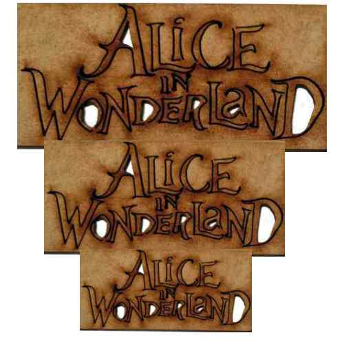 Alice In Wonderland Fonts